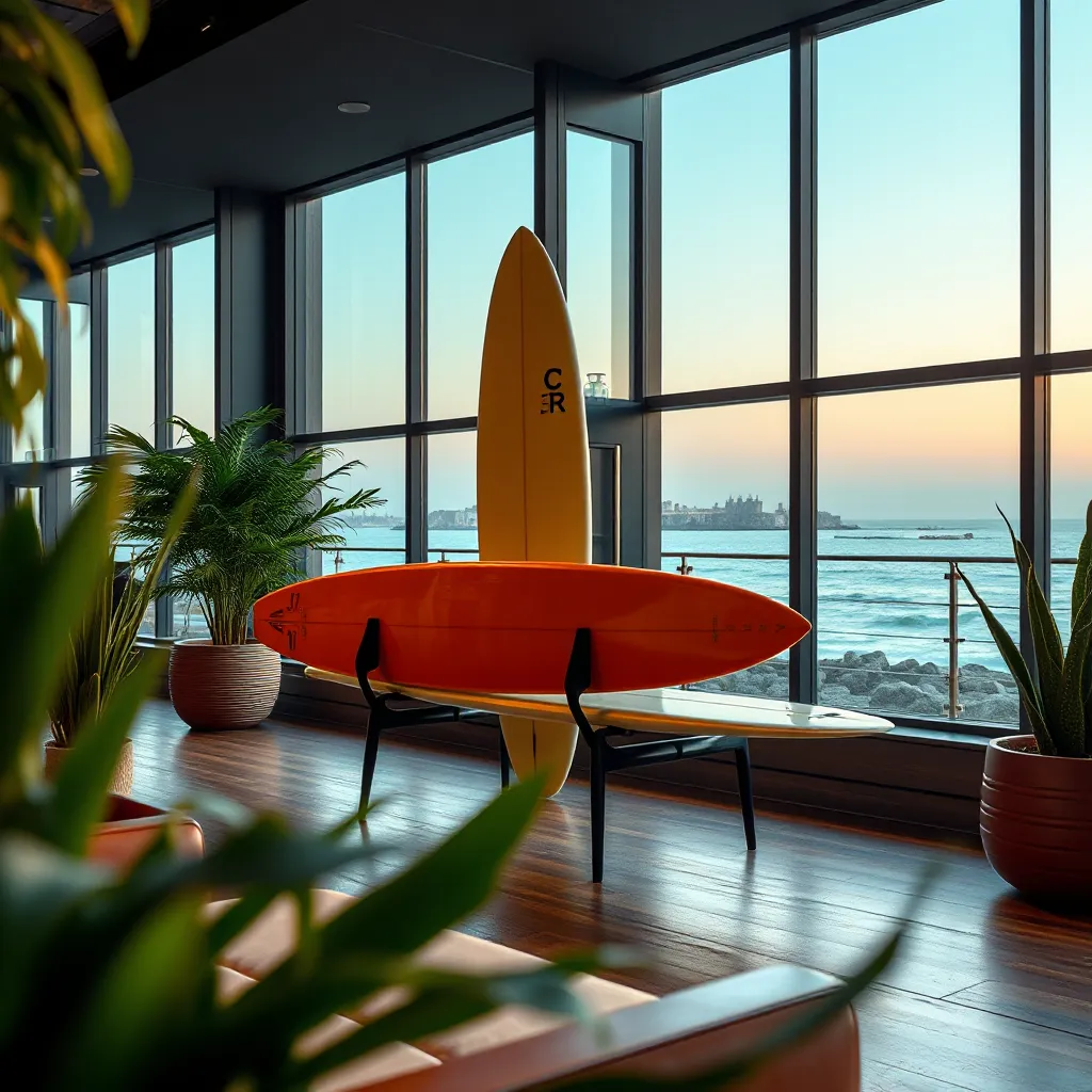The Design and Benefits of Cor Surfboard Racks