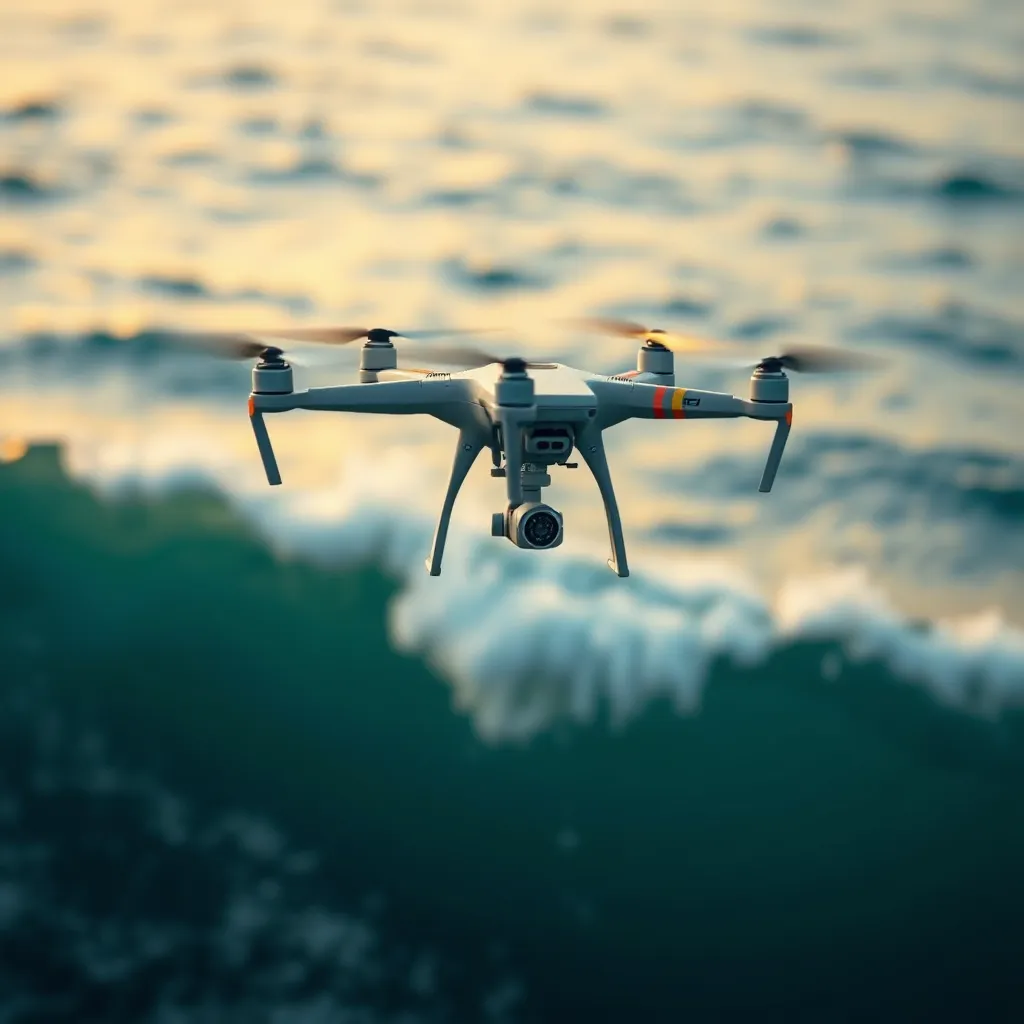 Exploring Top Surf Fishing Drones for Anglers