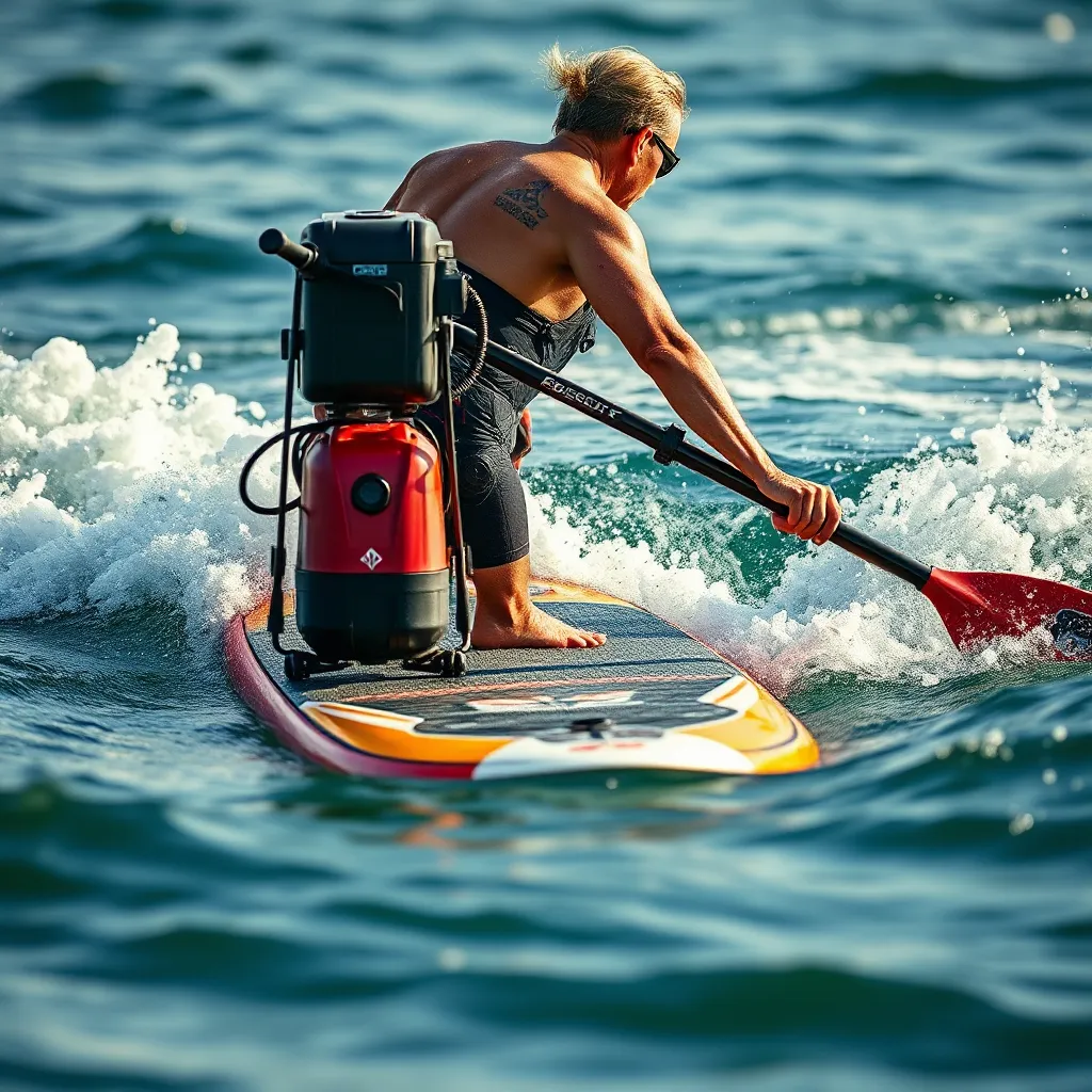 Engine-Assisted Paddle Boarding: A New Era in Water Sports