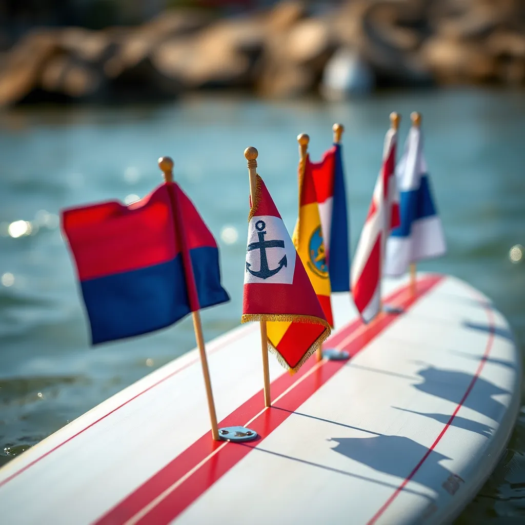 Nautical Flags: Their Role in Surfboarding Culture