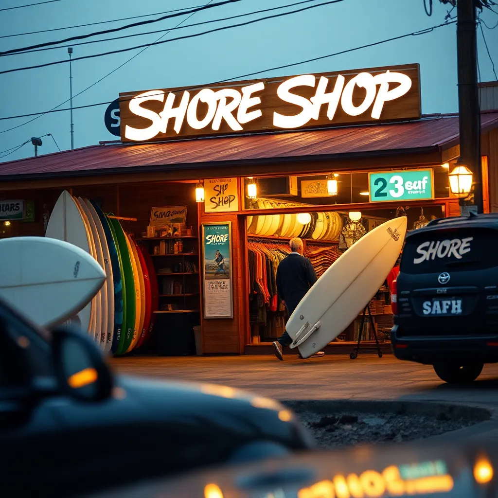 Discovering The Shore Surf Shop Experience