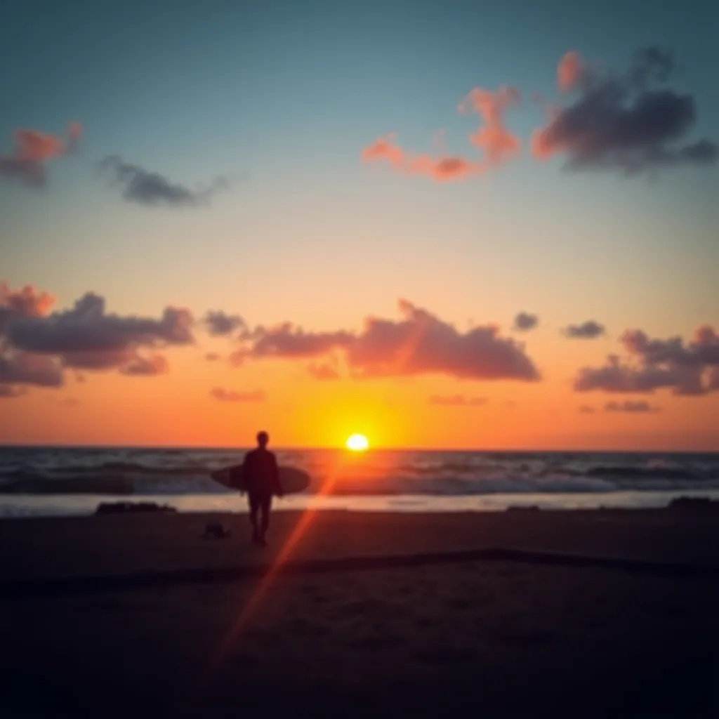 The Transition of Daylight: The Science and Art of Sunset